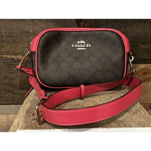 Coach | Bags | Coach Jamie Camera Bag In Signature Canvas Dark ...